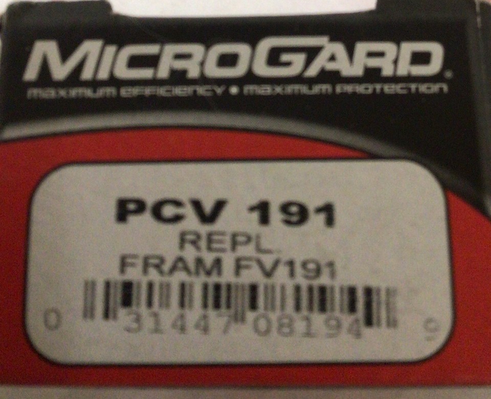 MicroGard Fram FV200 PCV Valve 2 Packs | eBay