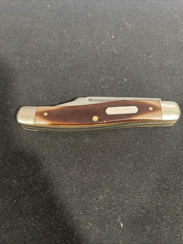 VINTAGE SCHRADE WALDEN NY MADE IN USA 8OT | eBay