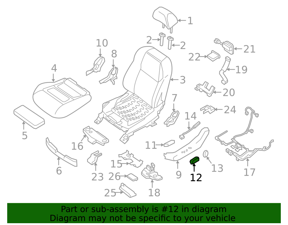 Genuine Nissan Slide Knob 87062-ZX10B | eBay