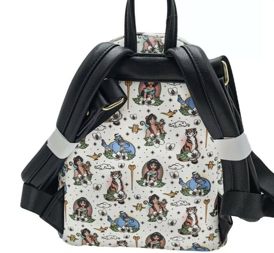 Loungefly Disney’s Aladdin Tattoo AOP Mini Backpack Exclusive NWT | eBay