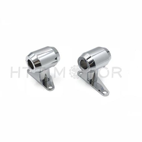 Chrome DNA Springer 8 Over + Fender Tabs Front Set Big Mounts Harley ...