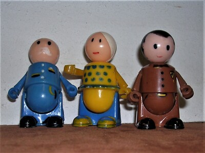 3 Vintage Tweakie Toy Figures J Chein 1969 Tweakies | eBay