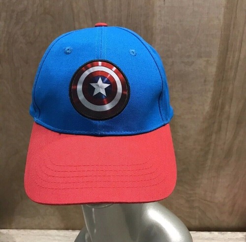 Marvel Captain America Strapback Hat/Cap - Adjustable 7up Logo ...