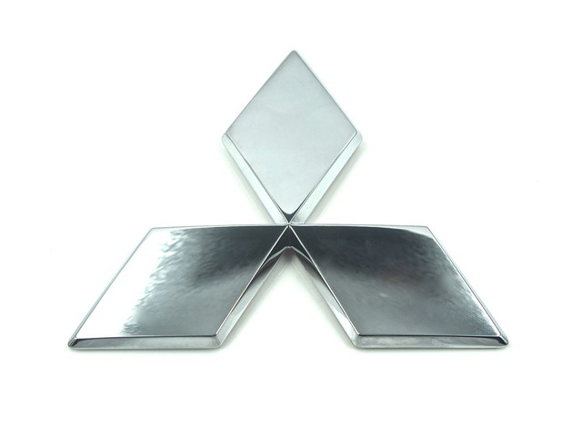 2007-2013 Mitsubishi Outlander OEM 3 Diamond Chrome Emblem 7415A015 for ...