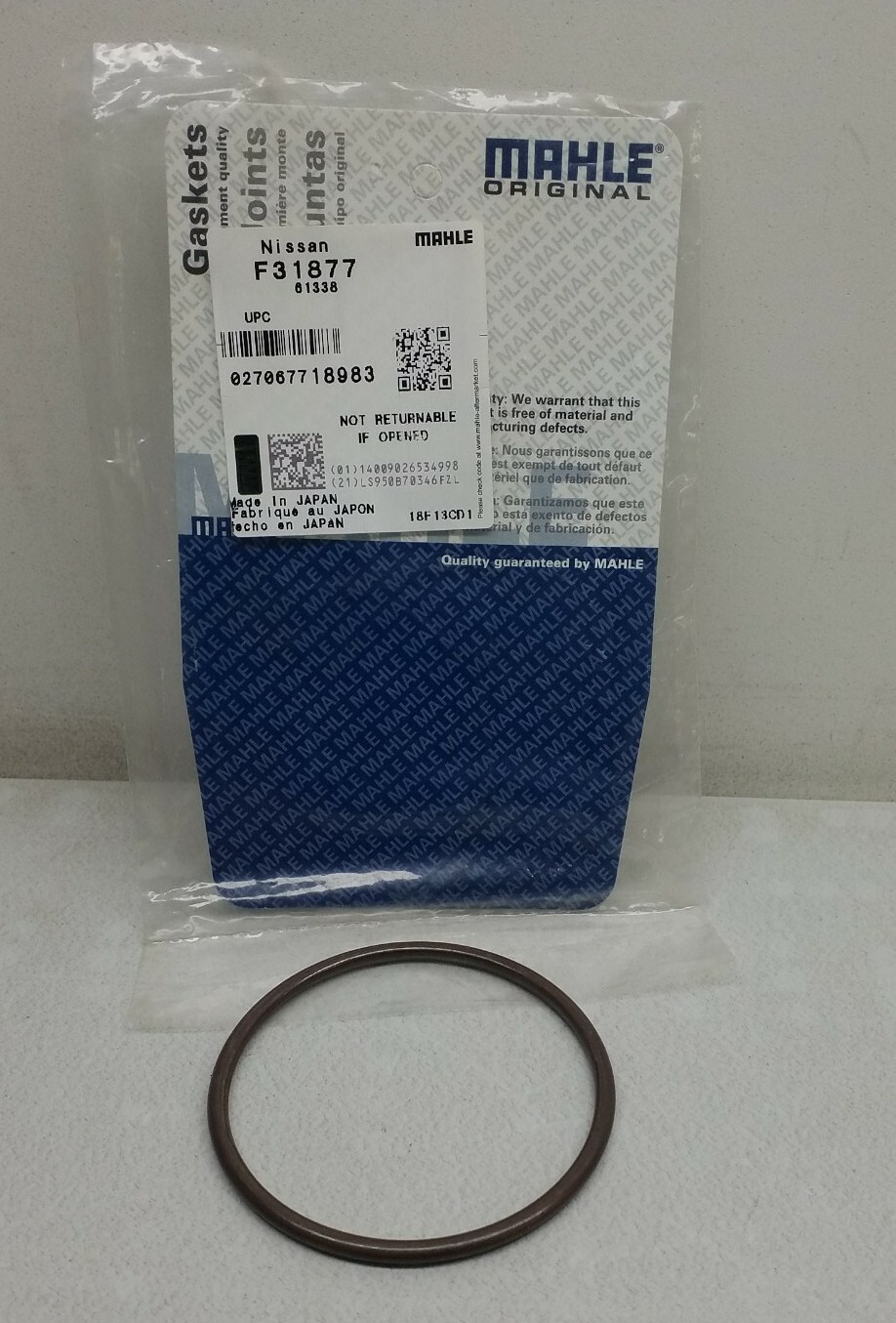 Catalytic Converter Gasket Mahle F31877 for sale online | eBay