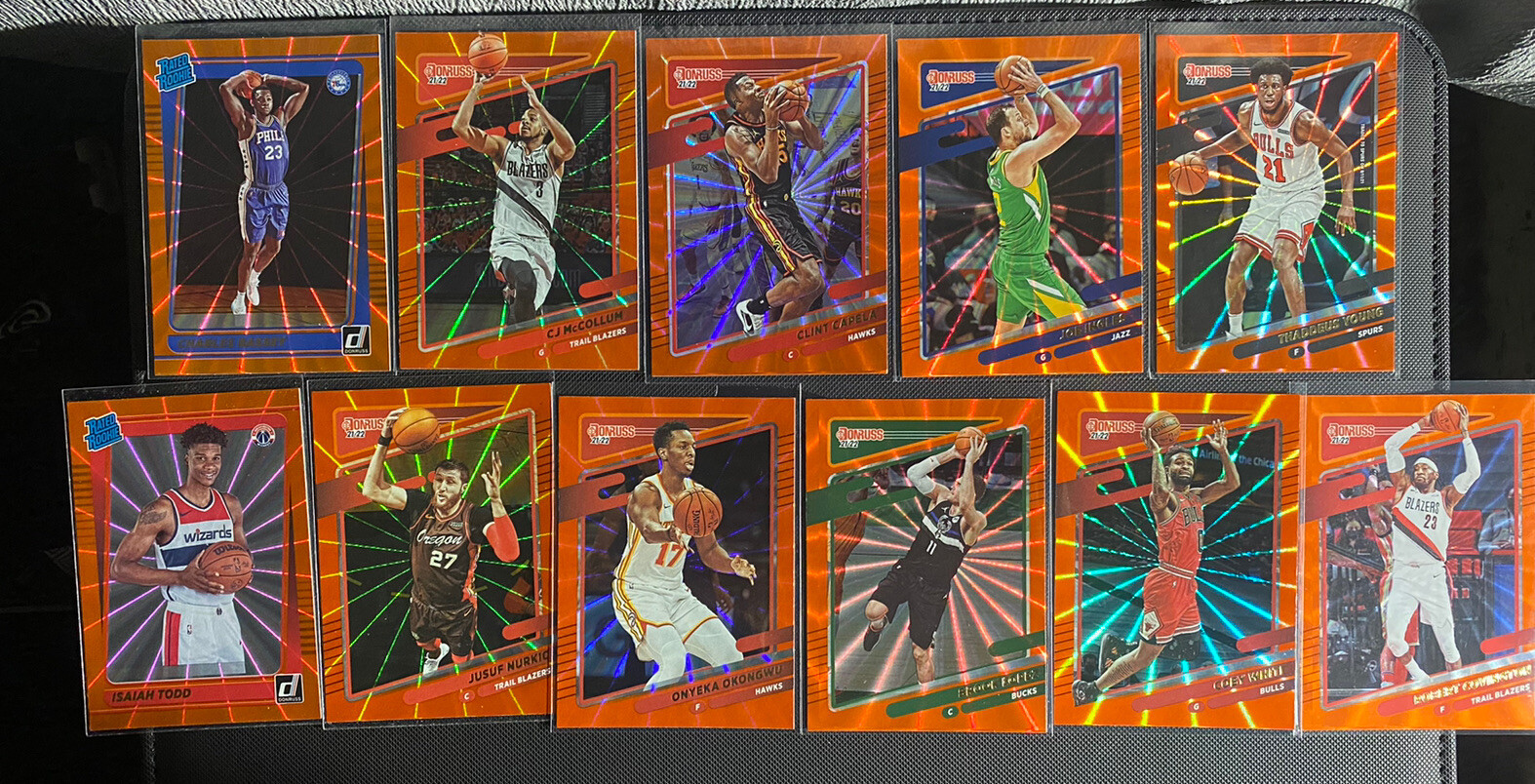Donruss Orange NBA Trading Cards- Lot of 11 Cards🏀 | eBay