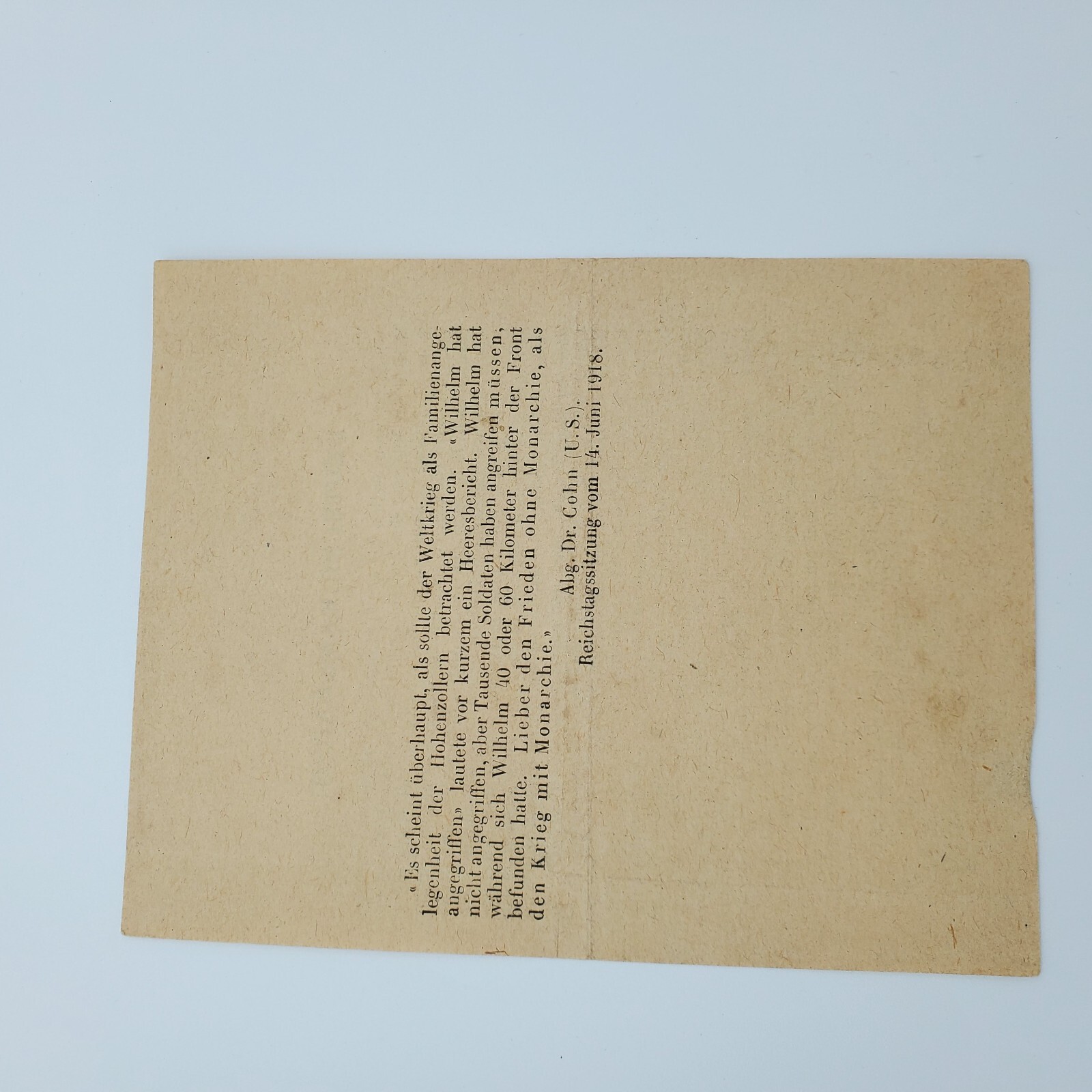 Original WWI WW1 German propaganda leaflet anti war printed air flyer ...