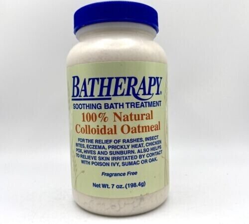 Batherapy Natural Colloidal Oatmeal Soothing Bath Treatment 7 oz NEW | eBay