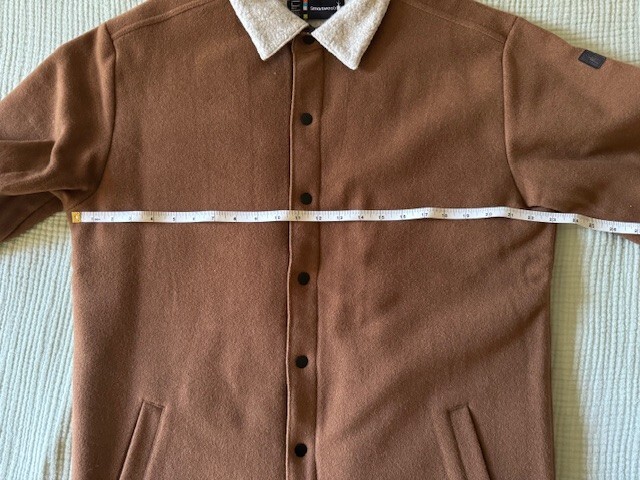 Smartwool Merino Wool Sherpa Anchor Jacket Mens Large L Tan | eBay