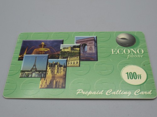 Carte téléphonique 100 FF - Econo phone | eBay