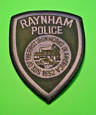 RAYNHAM MASSACHUSETTS MA SUBDUED 5" POLICE PATCH FREE SHIPPING!!! | eBay