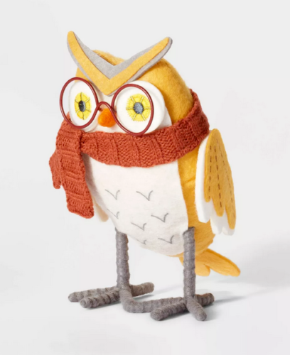 Harvest Featherly Friends Owl Halloween Bird Hyde Eek Fall Figurine ...