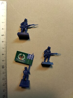 4 x AMERICAN LIGHT INFANTRY MINIATURE HOLD THE LINE G131 | eBay