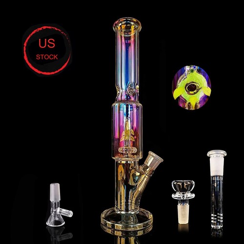13 Inch Heavy Glass Bongs Percolator Water Pipe Thick Smoking Hookah ...