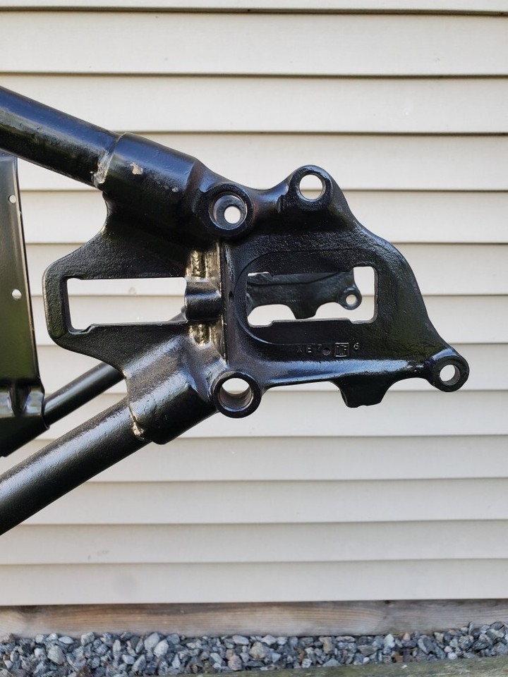 1945 1946 HARLEY KNUCKLEHEAD FRAME OEM MINI BULLNECK (PERFECT) FITS 36 ...