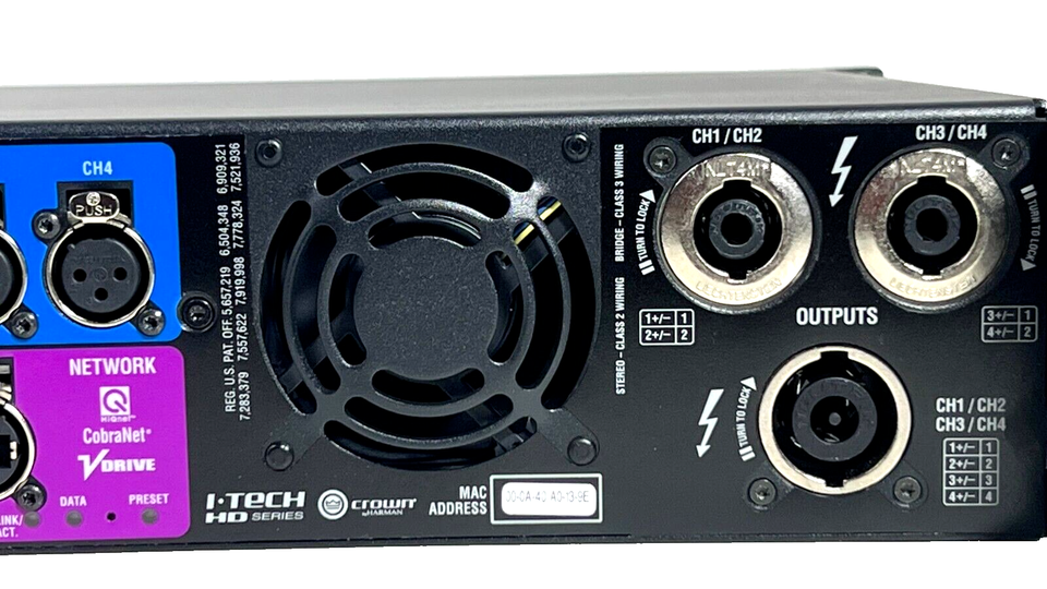 Crown I-Tech 4X3500HD Power Amp (One)TrueHeartSound | eBay
