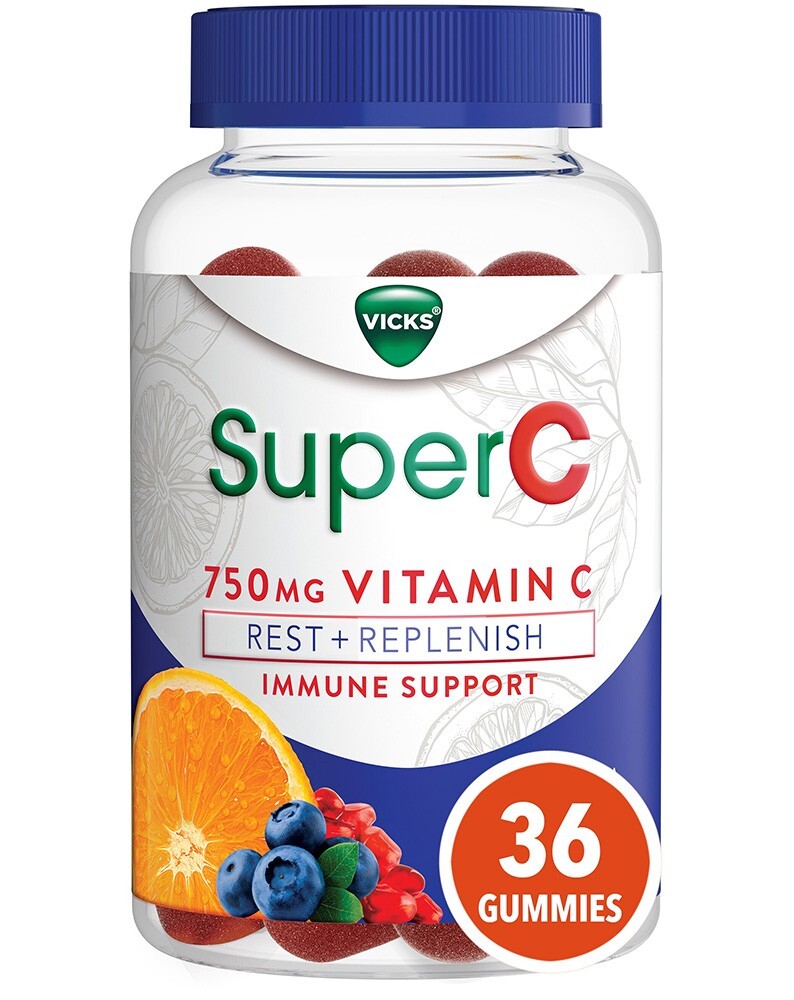 VICKS SUPER C 750 MG VITAMIN C (#41) | eBay