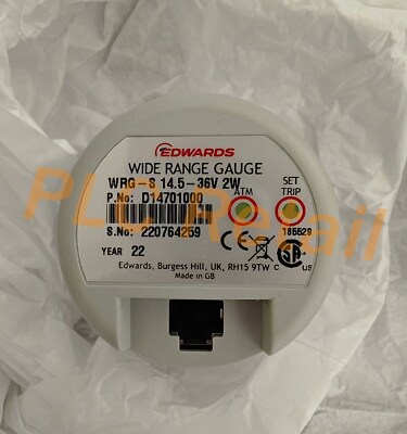 NEW EDWARDS vacuum gauge D14701000 WRG-S 14.5-36V 2W FedEx or DHL | eBay