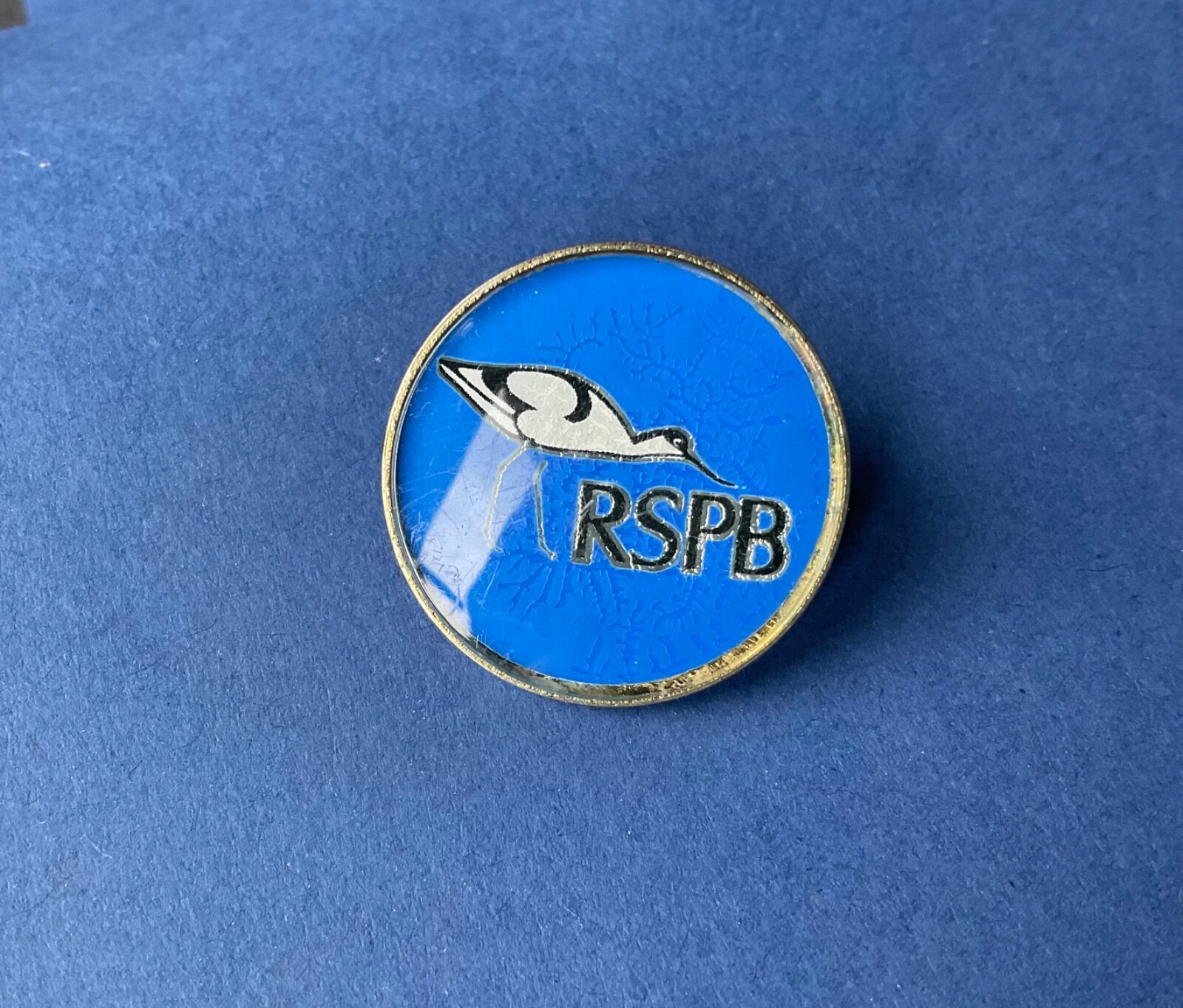 Royal Society protection of birds, , pin badge bird ornithology ...