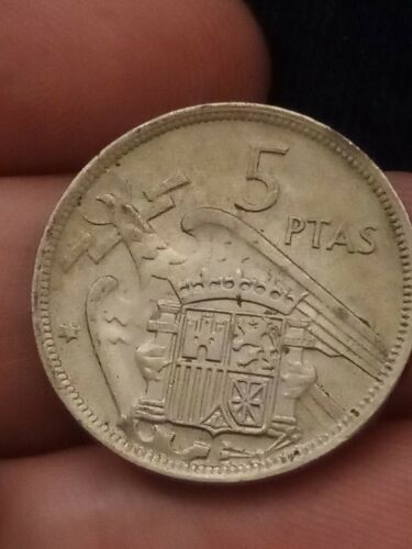 COIN SPAIN 5 PESETAS 195 Five PTAS Kayihan coins auction -1 | eBay