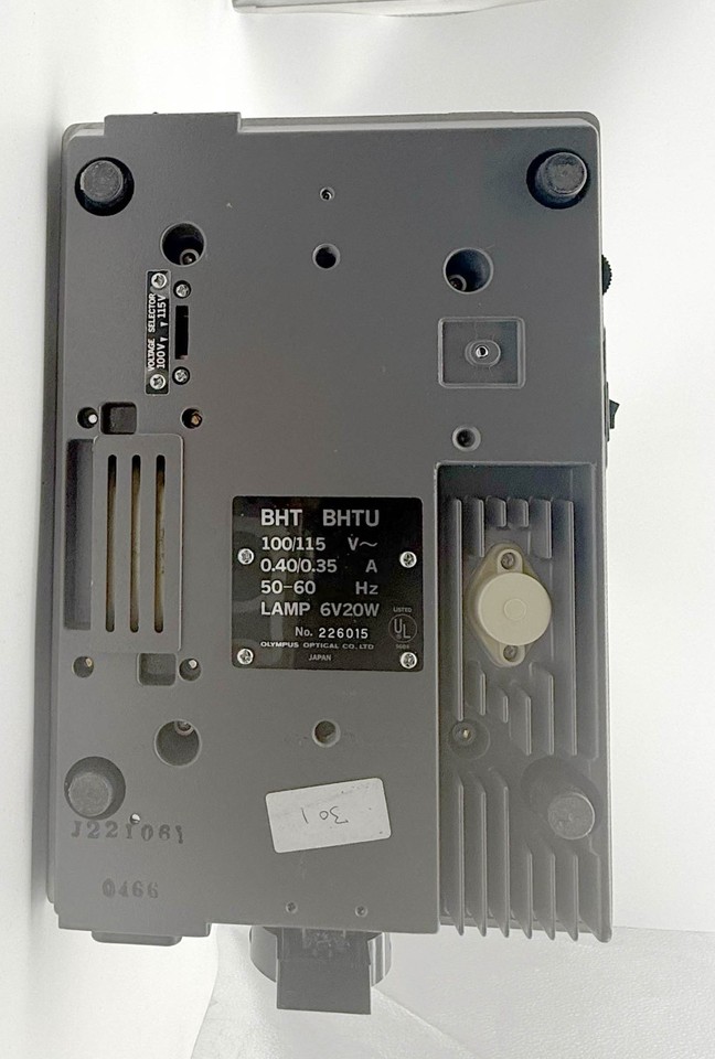 Olympus BH-2 BHT BHTU Microscope, 3 Objective Lenses Dplan 40, 10, and ...