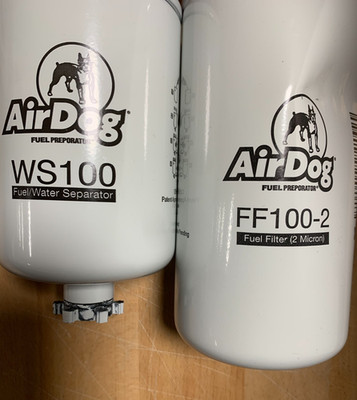 AirDog Pureflow 2 Micron Fuel Filter + Water Separator FF100-2 / WS100 ...