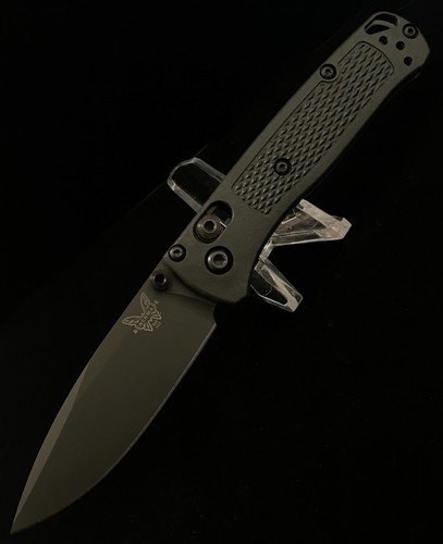 New Mint First Production Benchmade Mini Bugout Black CF-Elite S30V ...