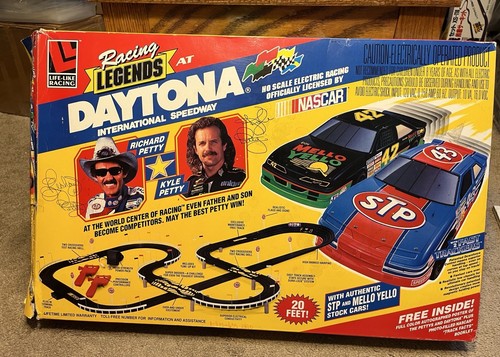 LIFE-LIKE RACING TYCO RACING LEGENDS DAYTONA RICHARD KYLE PETTY HO SLOT ...
