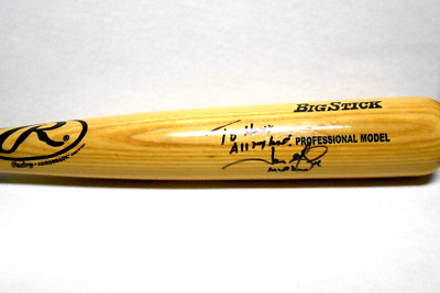 JSA Jason Giambi Autographed Signed Baseball Bat Oakland Athletics NY ...