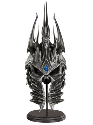WOW World of Warcraft The Lich King's Helmet Statue Figure Blizzard Authentic | eBay