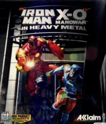 Iron Man / X-O Manowar in Heavy Metal PC CD marvel comics fighting ...