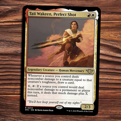 Taii Wakeen, Perfect Shot - Outlaws of Thunder Junction - MTG | eBay