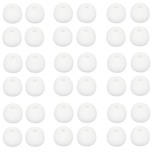 36 Pieces Large Earbud Tips Soft and Comfortable Silicone Earbud Tips ...