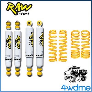 For Toyota Landcruiser RJ77 KZJ78 LJ78 LJ79 RAW F&R Shock Spring 2" HD ...