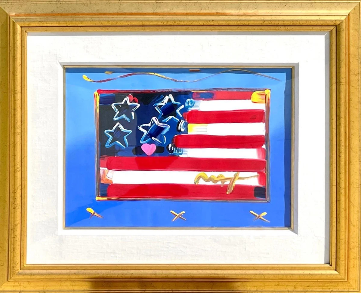 Peter Max American Flag