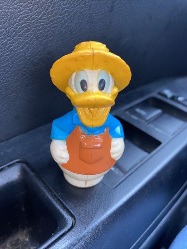 Vintage Disney Donald Duck Plastic Arco Playset Figure Figurine Farmer ...
