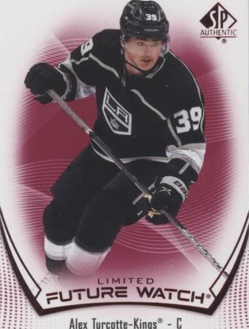 2021-22 SP Authentic - Future Watch Alex Turcotte #165 Limited Red (RC ...