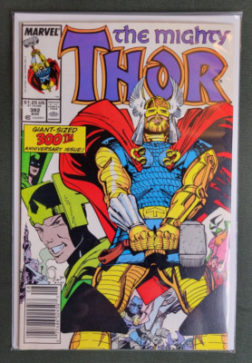 The Mighty Thor #382 - Vintage Marvel Comics -- August 1987 (Bag ...