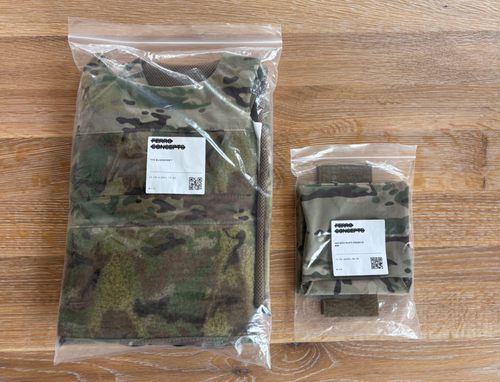 Ferro Concepts SLICKSTER™ Plate Carrier w/ Cummerbund and Side Plate ...