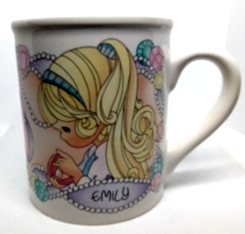 Vintage Precious Moments Mug by Enesco Emily 1997 | eBay
