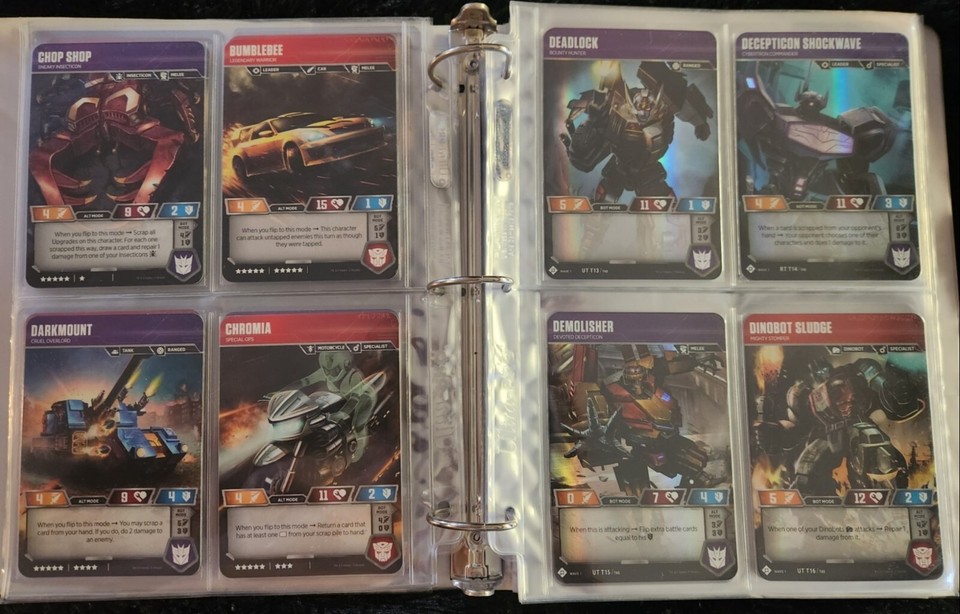 Transformers TCG WAVE 1 LOT-Promos Tandem-All Out Attack-Slipstream ...