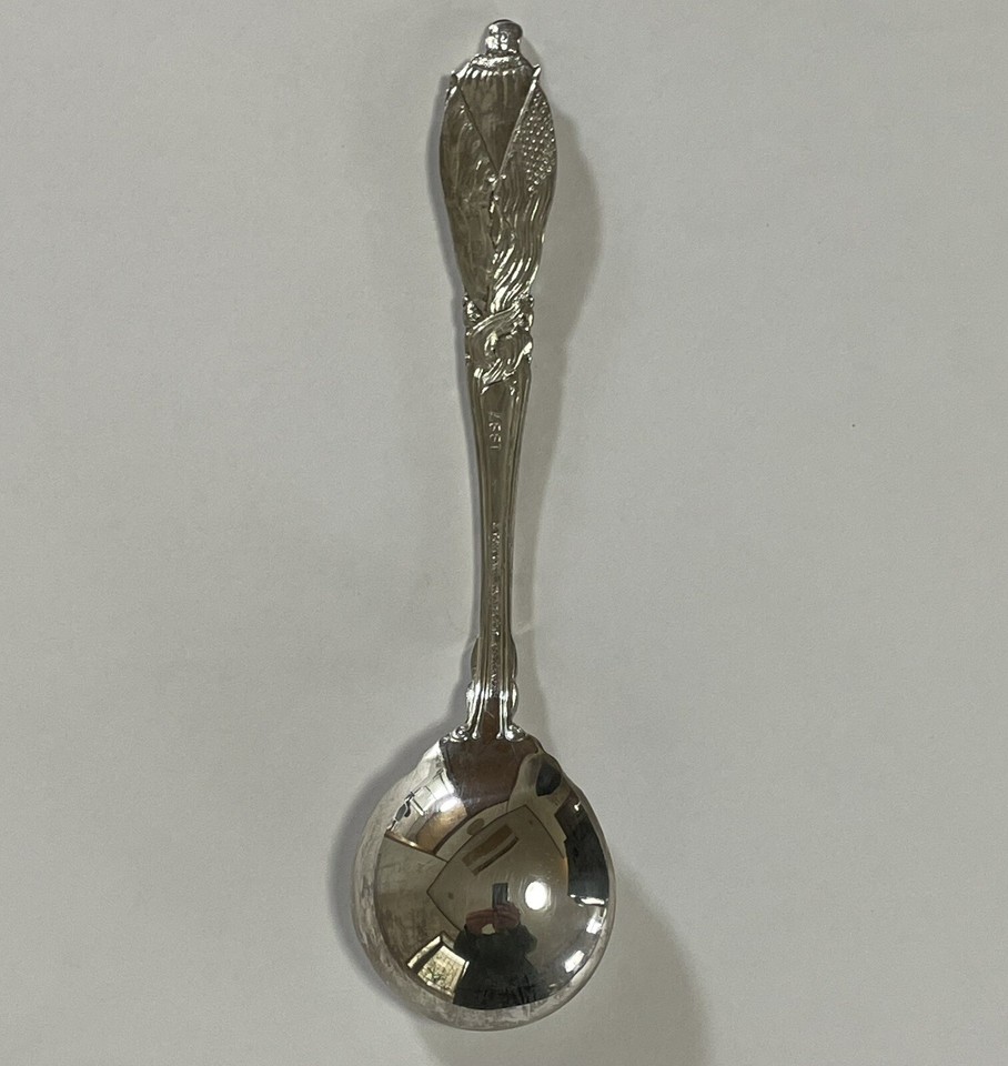 Tiffany &Co Sterling Christopher Columbus Globe Bowl Souvenir Spoon ...