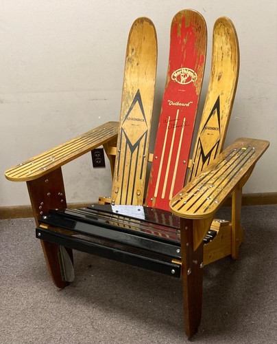 Warren Witherell Adirondack Style Wood Water Ski Chair "ski-daddle ...