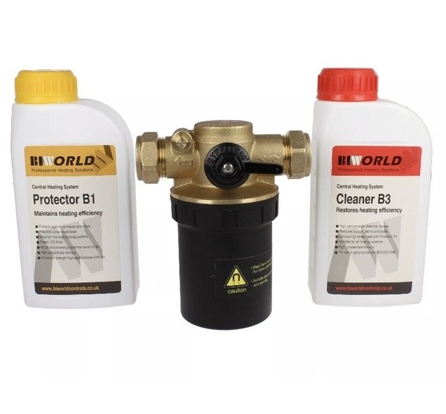 Biworld Smart Mag Boiler Inhibitor Filter Cleanser Chemical Pack 22mm ...