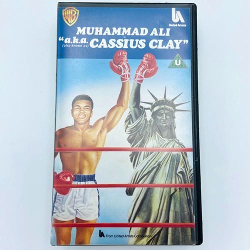 Muhammad Ali "a.k.a Cassius Clay" VHS Tape Warner Bros Vintage Rare VHS ...