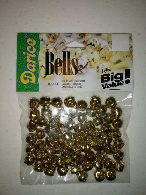 Darice Bells Jingle 9mm Gold 72pc for sale online | eBay