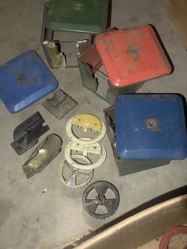 NORTHWESTERN GUMBALL CANDY CAPSULE VENDING MACHINE PARTS LOT SUPER 60 A ...