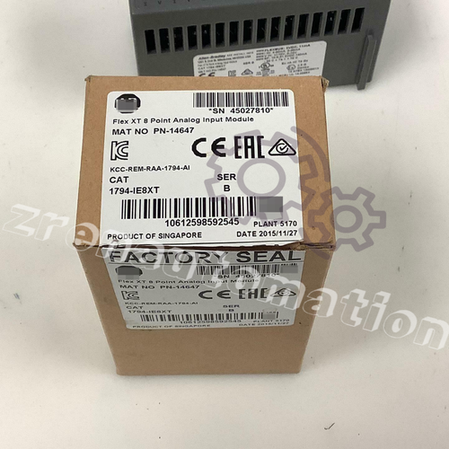 1794-IE8XT/B AB FLEX XT 8 PT ANALOG INPUT MODULE Spot Goods Expedited ...