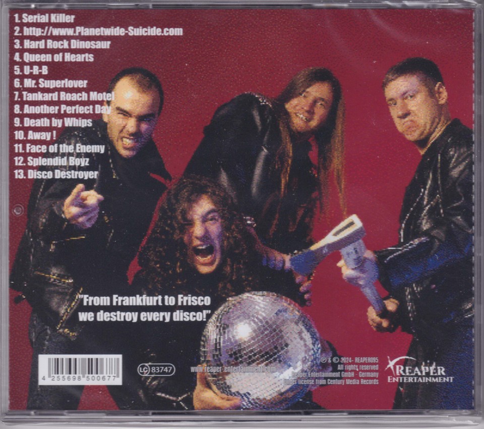 Tankard 1998 CD - Disco Destroyer (2024 Remaster) Sodom/Assassin/Exumer ...