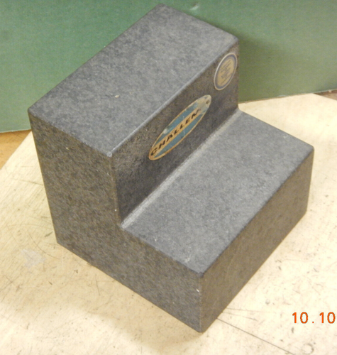 OLDER CHALLENGE GRANITE ANGLE PLATE MACHINIST TOOL | eBay